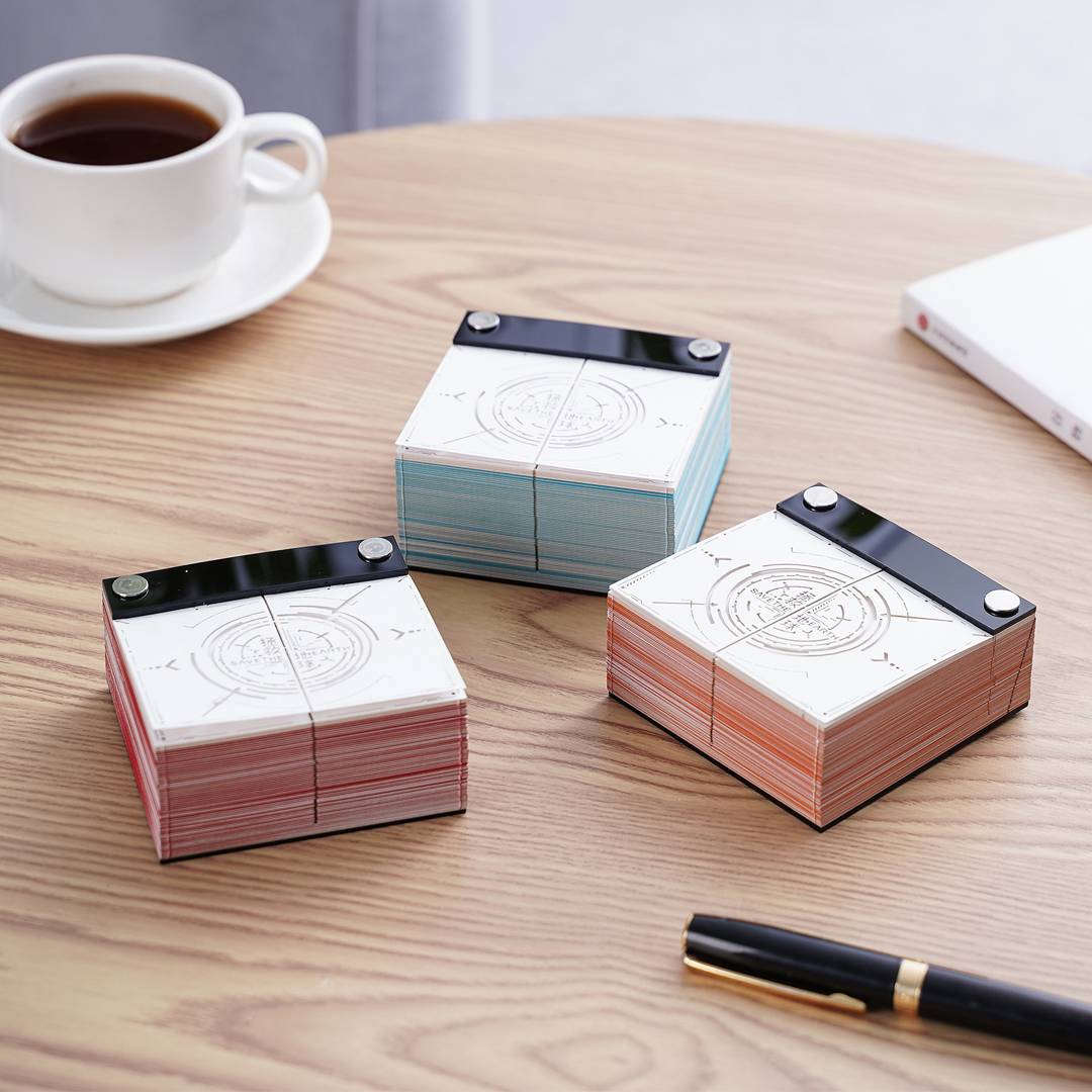 3D Notepad Memopad Papercraft Save the Planet Medium Set Blue (IQM219 ...