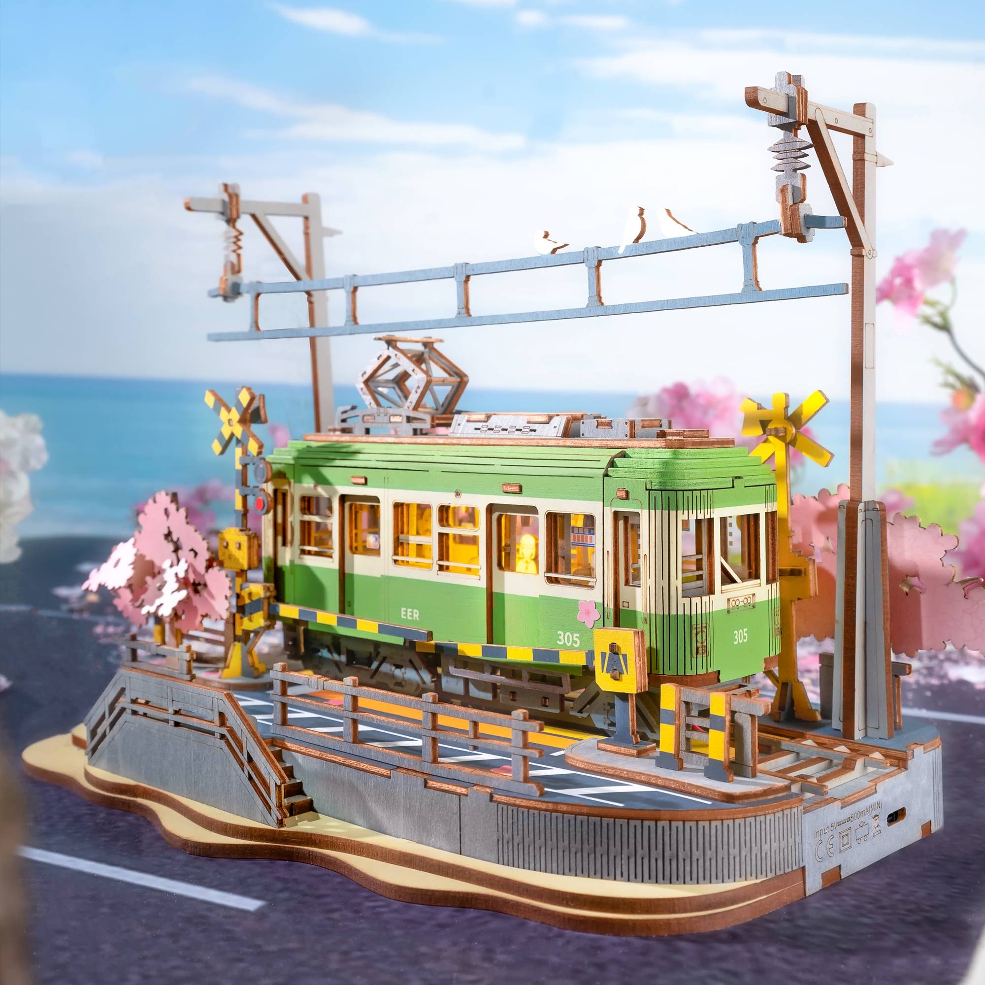 Robotime Rolife Sakura Journey 3D Wooden Puzzle (TGS02)